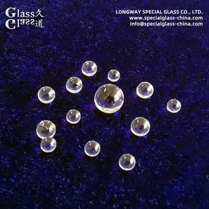 Bk7 Optical Glass Ball Lens For Fiber Optic Coupling & Collimation
