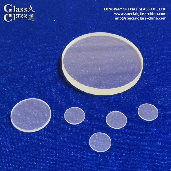 JGS1 JGS2 Optical Quartz Glass Protective Lens For Laser System