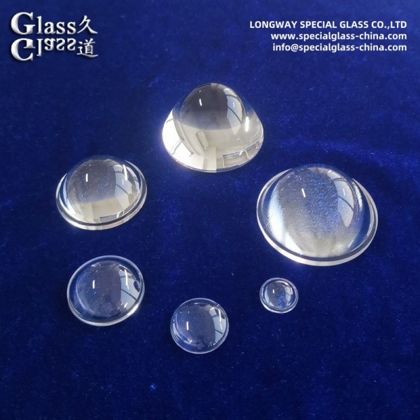 Optical Grade Pyrex Glass Plano Aspheric Lens For Led Lighting ...